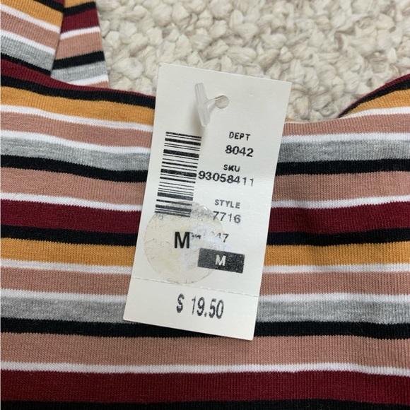 Aeropostale | Tops | Nwt Aropostale Multicolored Striped Cropped Tank ...